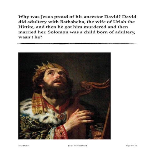 King David: Part-1 | PPTX
