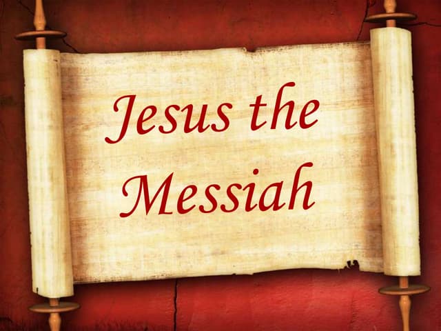 Yeshua The Messiah