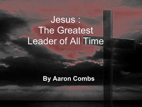 Jesus on leadership | PPTX | Christianity | Religion & Spirituality
