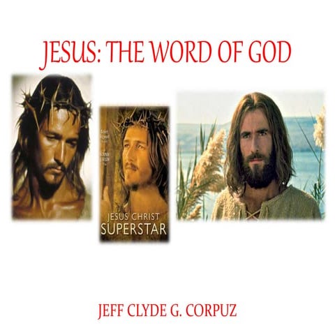 Jesus the word of God | PPTX