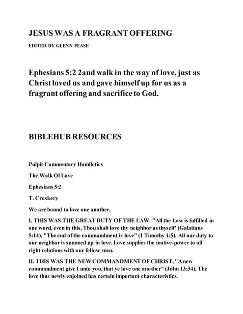 Bible love one and other | PDF