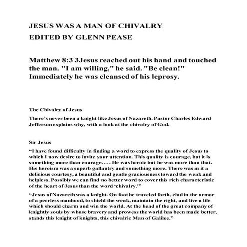 A quiet talk about the babe of bethlehem | PDF