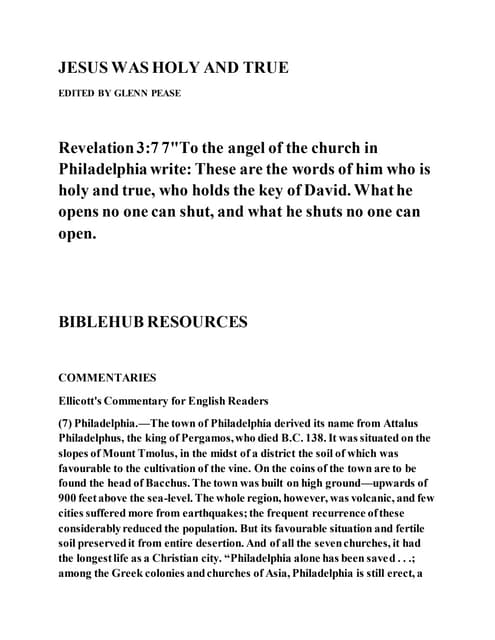 Revelation 2 chapter summary | PPTX