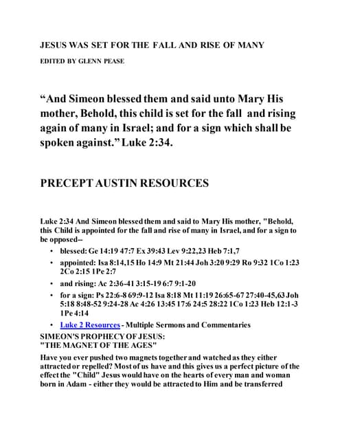 “Joseph - A Type of Christ” | PDF