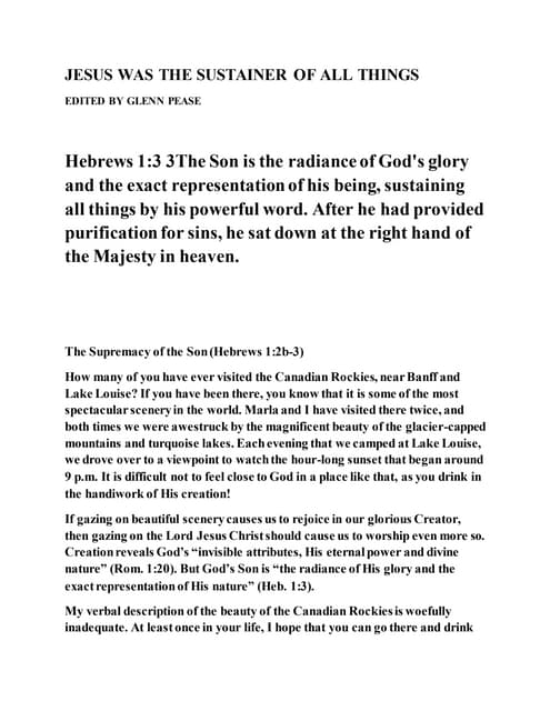 Jesus Christ in America - Zac Burton | PPT