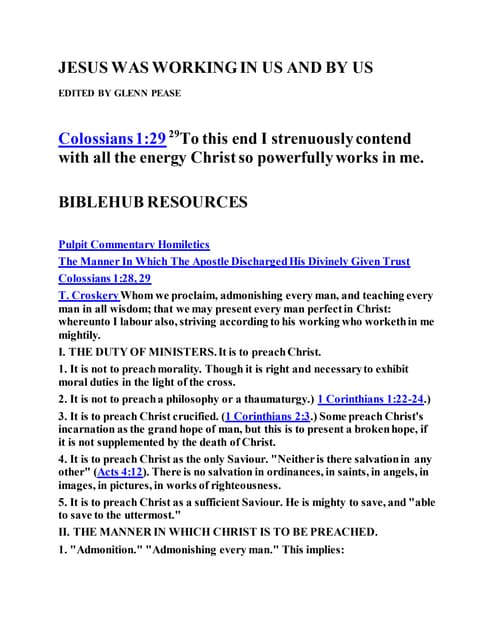 Acts chapter 1 | PPT