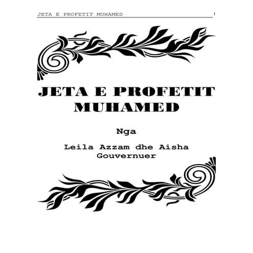 Jeta E Profetit Muhamed | PDF