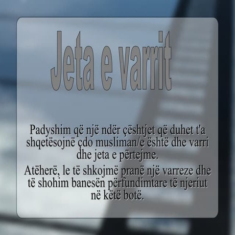 Jeta e Varrit | PPS
