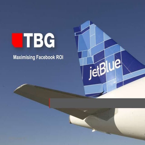 JetBlue Case Study: Maximizing ROI via FB Advertising | PPTX