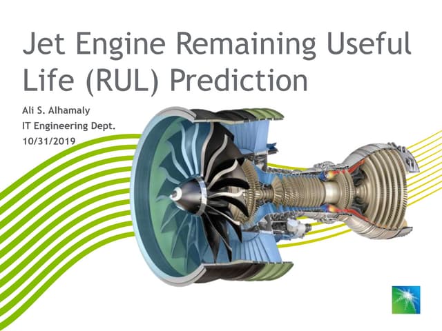 Jet Engine Remaining Useful Life Prediction Ppt