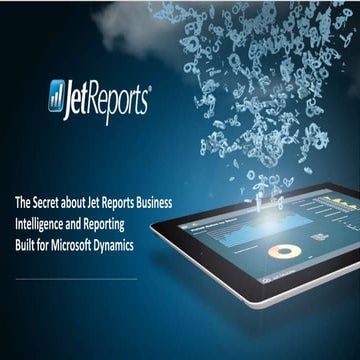 Jet Reports Overview Presentation | PPT