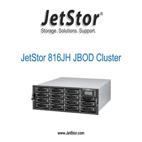 JetStor JBODs with MS Windows Spaces Architecture 12G SAS | PPT ...