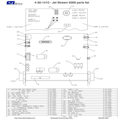 Jetstream 5000-parts-list revised | PDF