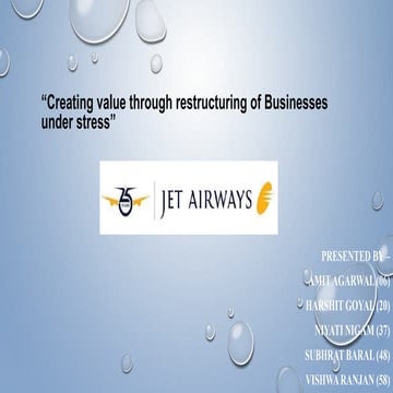 Jet Airways valuation | PPTX
