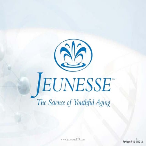 Jeunesse opportunity presentation 2016 | PPTX