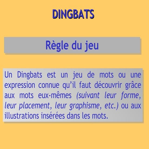 Dingbats PowerPoint | PPT
