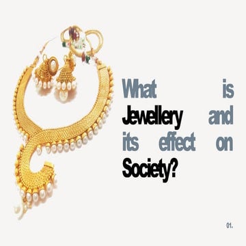 Wearable Art: A Look at Different Kinds of Jewlery Designs | PPTX