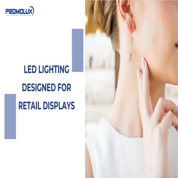 Jewelry Display LED Lighting by promolux | PPT