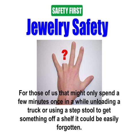 Jewelry safety | PPT
