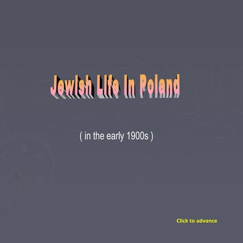 Jewish life in poland | PPS