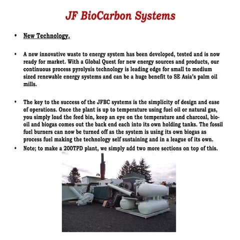 Jfbc new plant | PPT