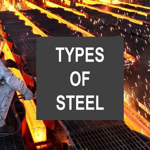 TYPES OF STEEL | PPT