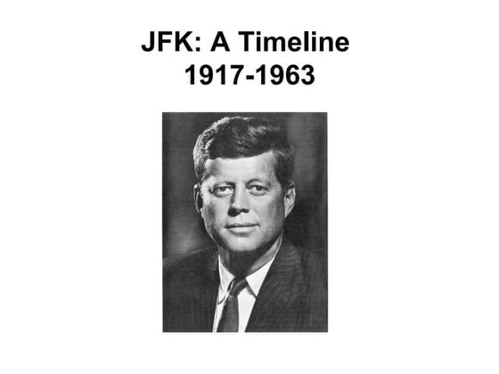 John F. Kennedy by KMu | PPTX