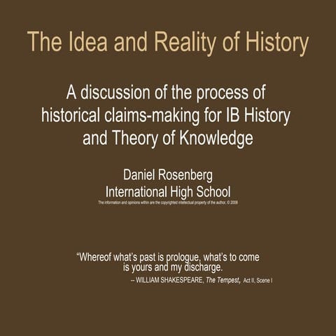 The JFK Assassination and Historical Truth | PPT