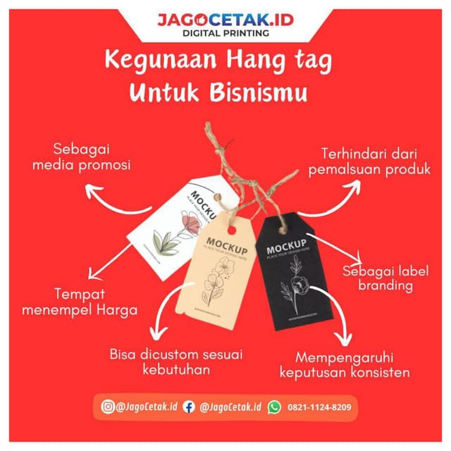 Cetak Hang Tag Premium Murah Di Jago Cetak | PDF