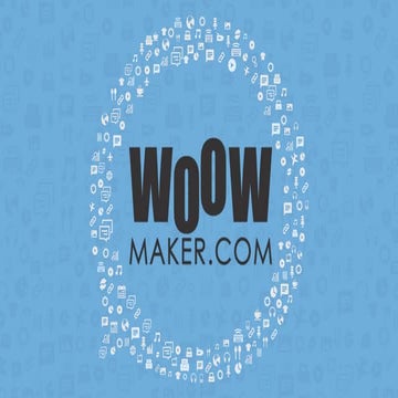 Service intro of woow maker | PPT