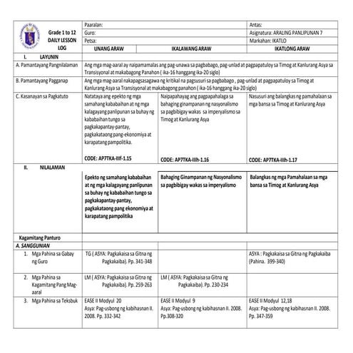 Junior High School-Daily Lesson Log- 3rd Grading - 16-18.pptx