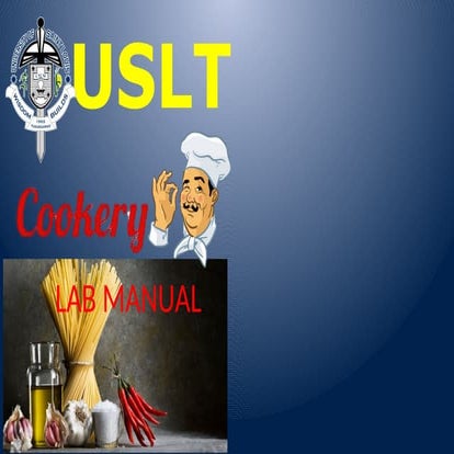 JHS TLE Cookery Manual.docx POWERPOINTPRE | DOCX