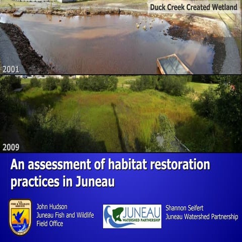 Restoration Project Analysis in Juneau Alaska by John Hudson | PPT