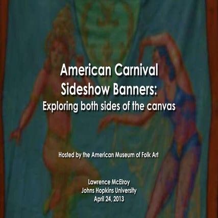 American Carnival Sideshow Banners | PPT