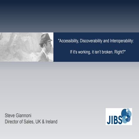 NISO/BISG Changing Standards Landscape: EBook Discovery and ...