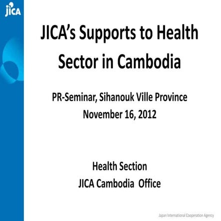 Jica seminar | PPTX