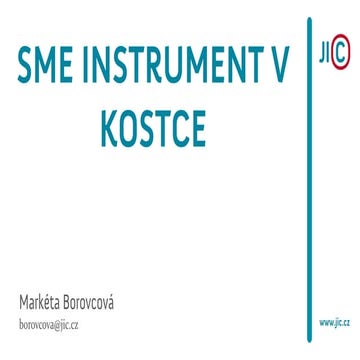 Jic prezentace smei_mbor_final | PDF