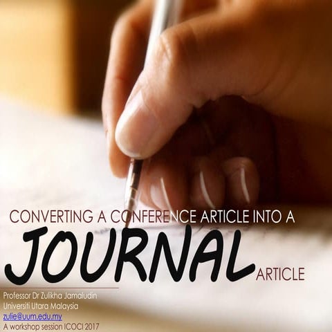 Convert to journal | PDF