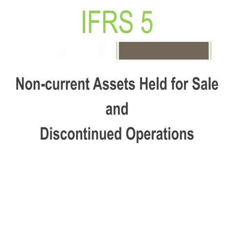 J ifrs 5 | PPTX