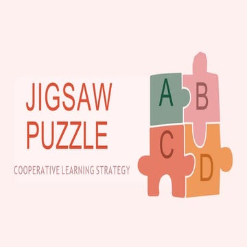 JIGSAW.pptx PowerPoint presentations about jigsaw | PPTX
