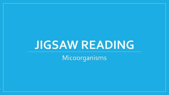 Jigsaw Reading- Intermediate | PDF