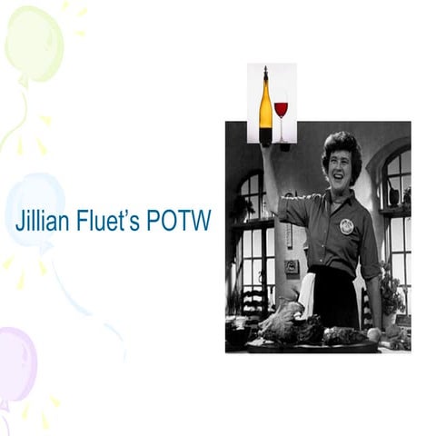 Jillian Fluets Potw | PPT