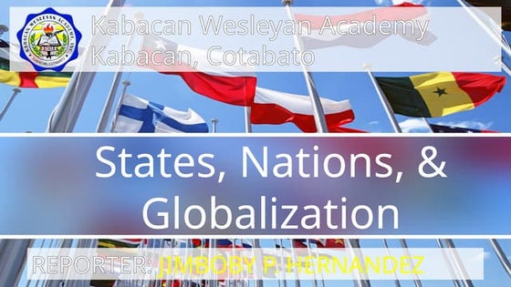 Nation, State & Government | PPTX