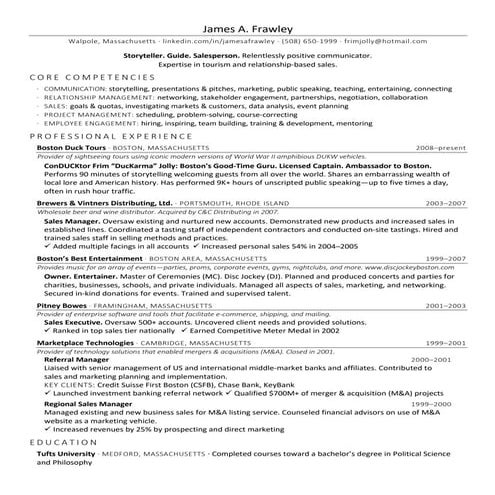 james a frawley resume | PDF