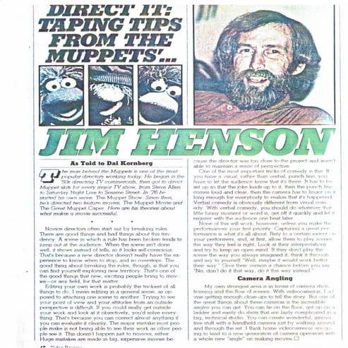 Jim Henson interview | PDF