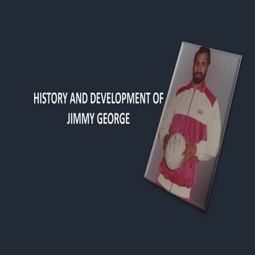 Jimmy george | PDF