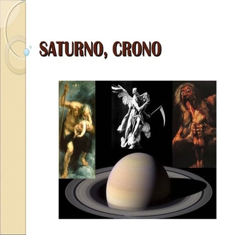 Saturno, Cronos | PPT