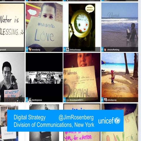 UNICEF Digital Strategy, social media, mobile, web, video, photo ...
