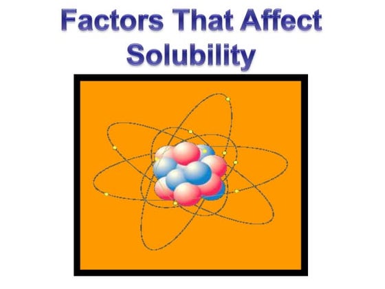 solution and solubility | PPTX
