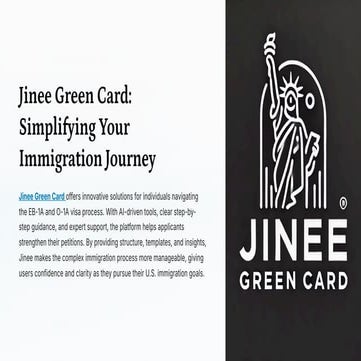 Jinee Green Card: Simplifying Your Immigration Journey | PDF